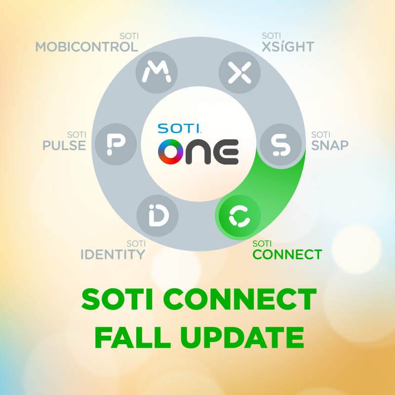 What’s New in SOTI Connect 2024.0 | Visualization Dashboards | SNMP
